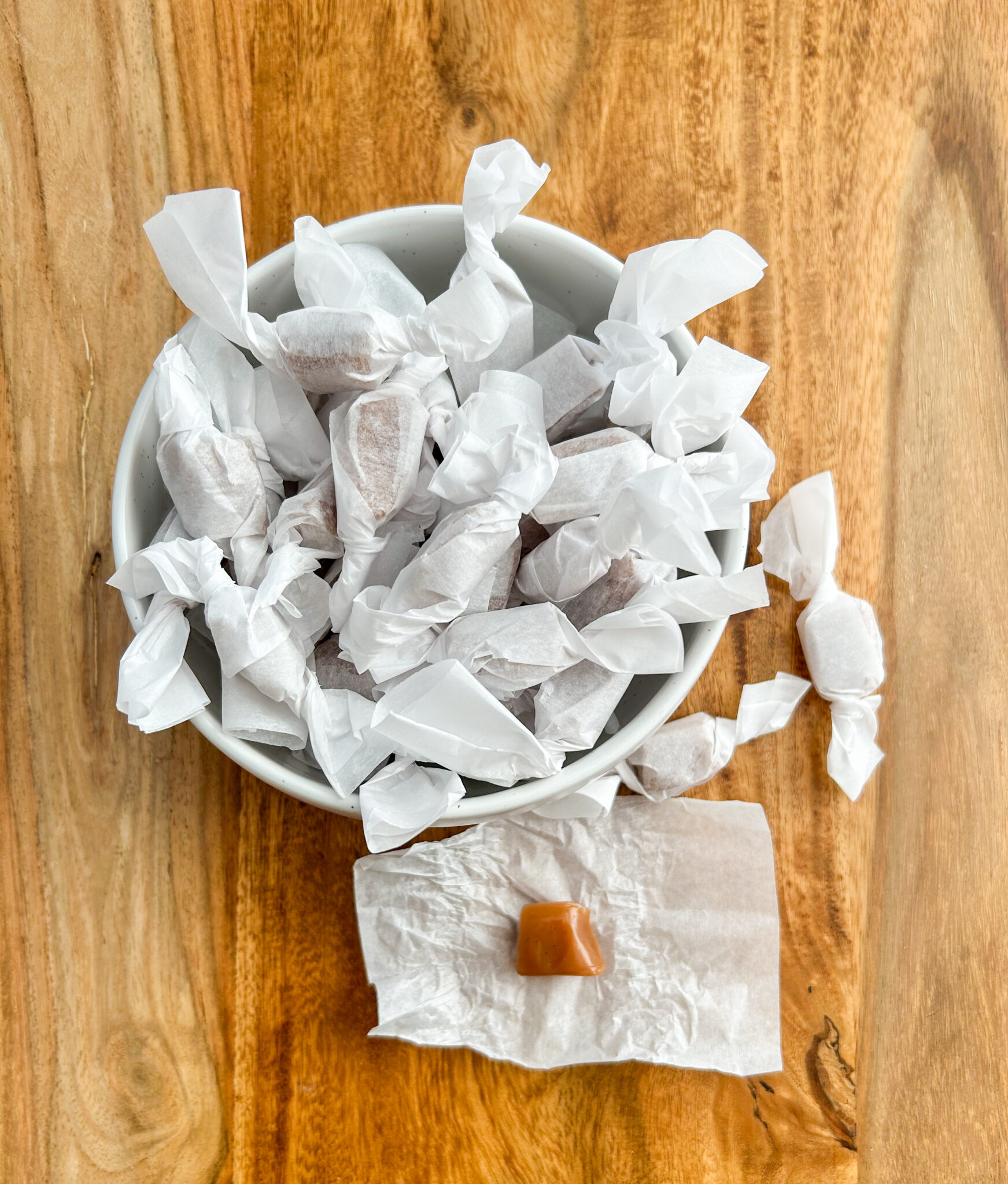 Chewy Caramels - Laura Bakes Gluten Free Recipe