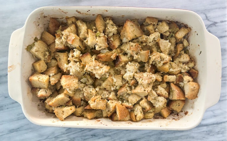 Gluten Free Stuffing - Laura Bakes Gluten Free Recipe