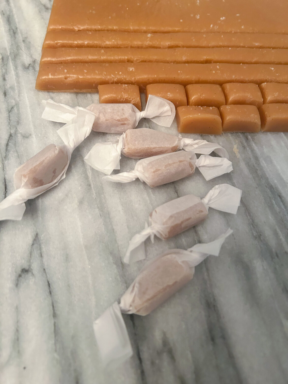 Chewy Caramels - Laura Bakes Gluten Free Recipe