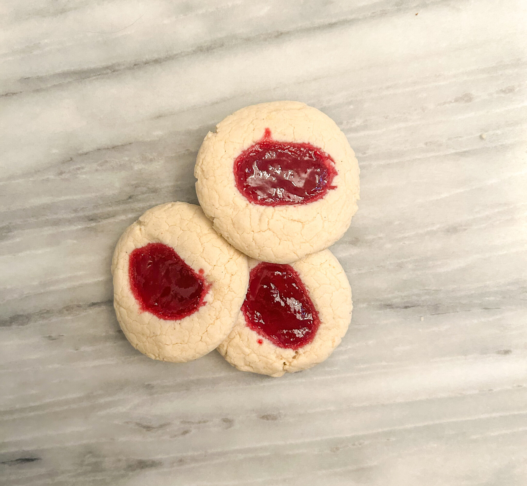 Gluten Free Thumbprint Cookies Recipe - Laura Bakes Gluten Free